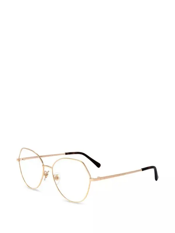 Stella McCartney Geometric Frame Eyeglasses