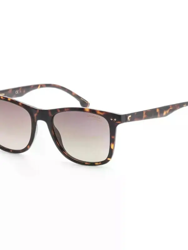 Carrera Eyewear Tortoiseshell-effect Rectangle-frame Sunglasses