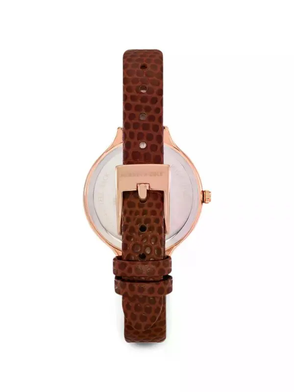 KENNETH COLE Crystal-embellished 33mm Watch