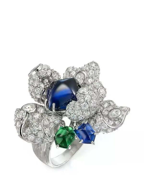 ANABELA CHAN Blossom Multi-stone Ring