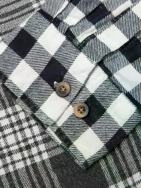 Needles Assorted Patchwork Flannel Shirt