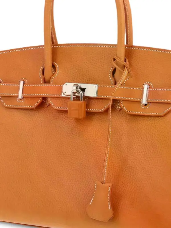 Hermès 2020 Birkin Grained Handbag - Brown