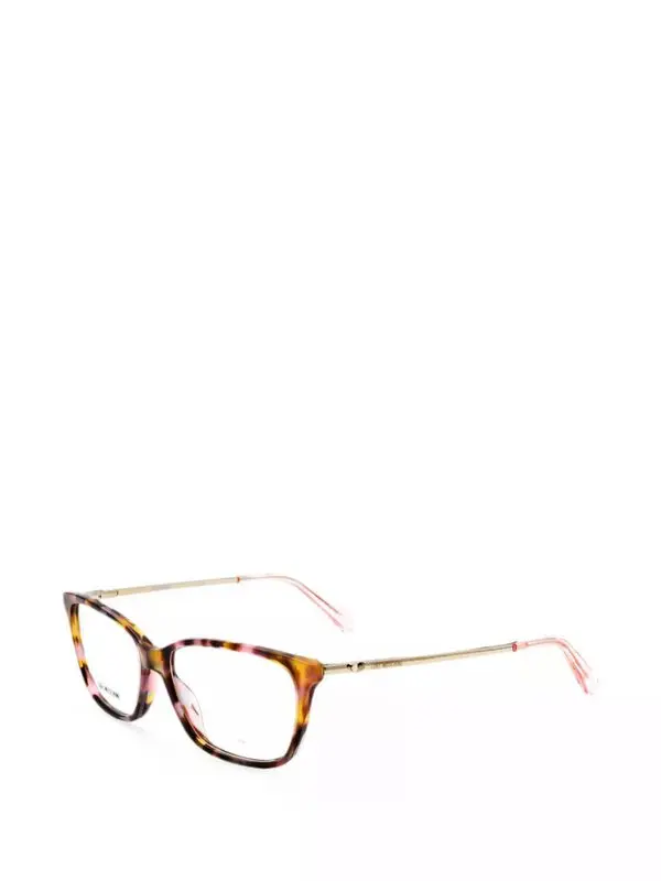 Moschino Tortoiseshell-effect Cat-eye Glasses