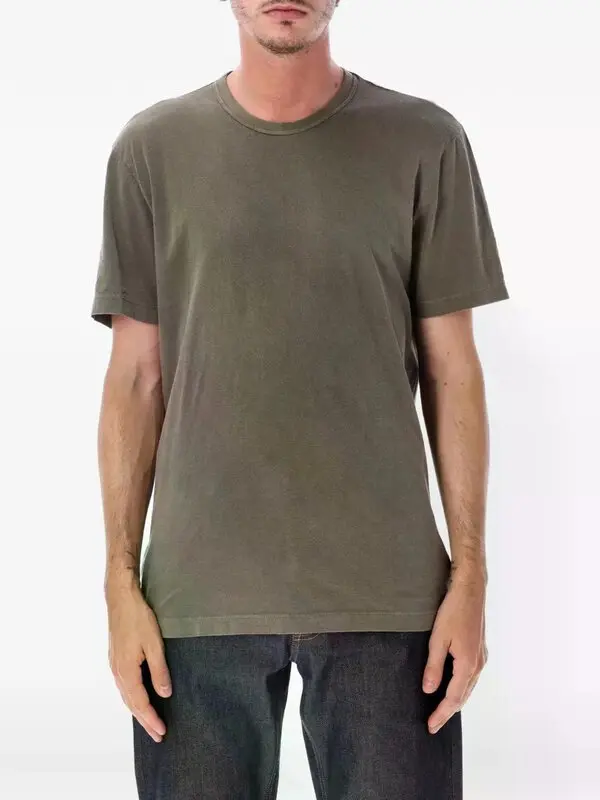 JAMES PERSE Round Neck T-shirt - Green