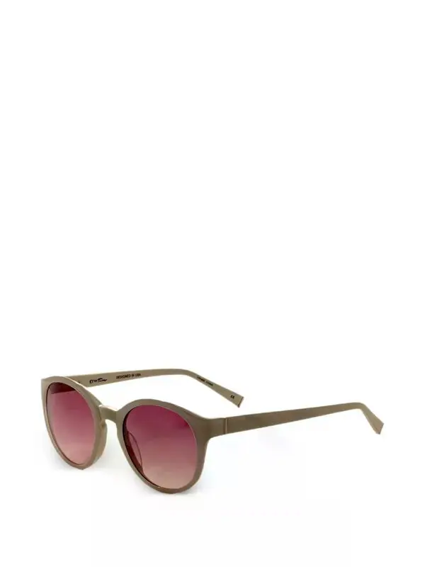 TURA Round Frame Sunglasses - Neutrals