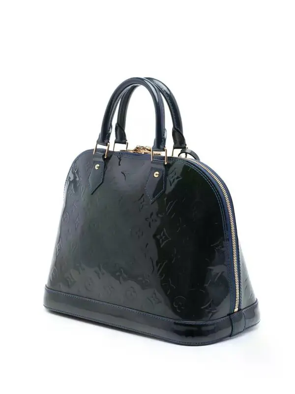 LOUIS VUITTON 2013 Monogram Vernis Alma Pm Handbag