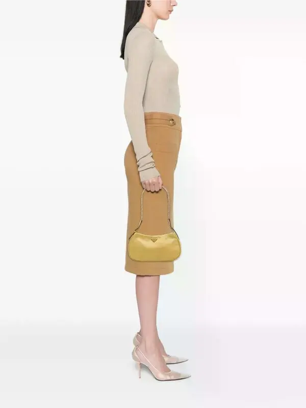 Prada 2000-2013 Tessuto Chain Shoulder Bag