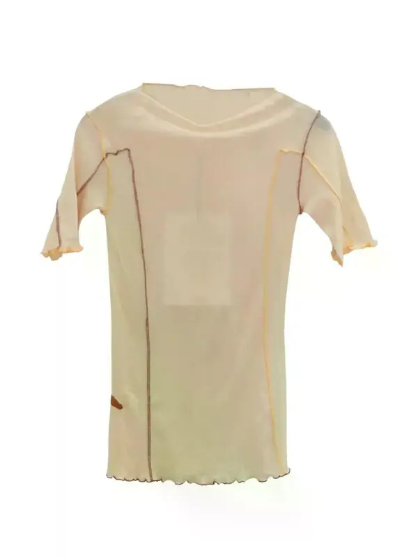 BASERANGE Exposed-seam T-shirt