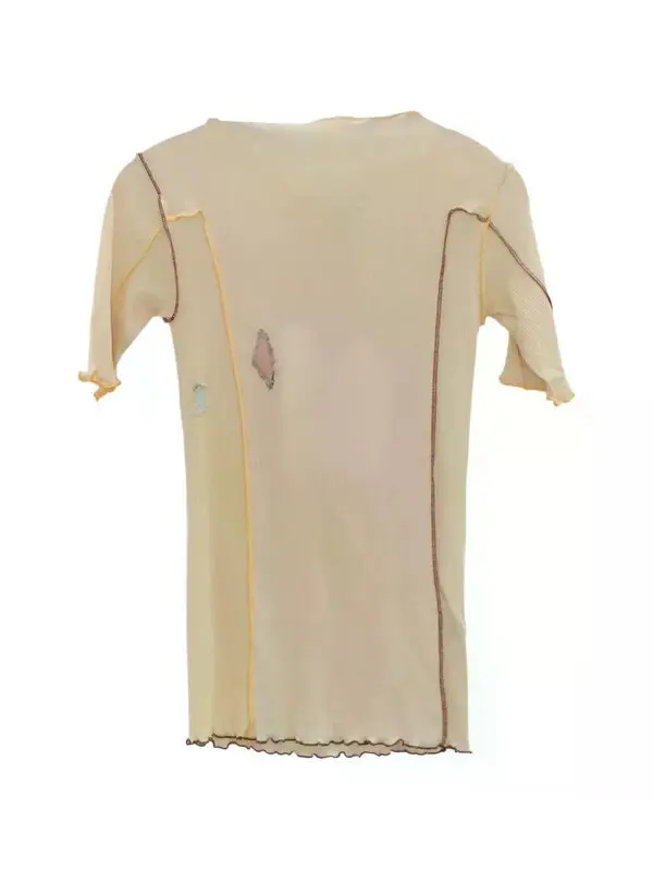 BASERANGE Exposed-seam T-shirt