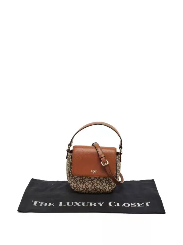 Dkny Immy Monogram Crossbody Mini Bag
