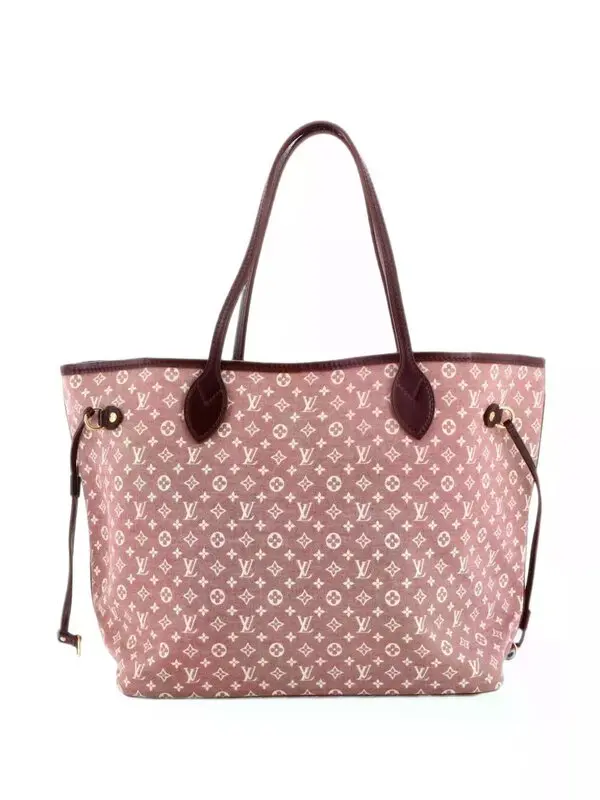 LOUIS VUITTON Neverfull Monogram Idylle Mm Tote Bag - Pink
