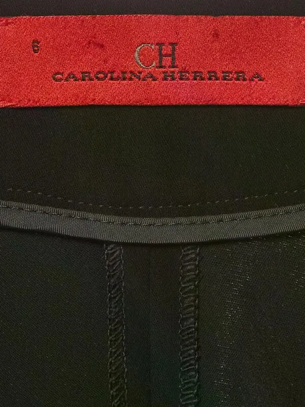 Carolina Herrera Wide-leg Stretch Crepe Trousers