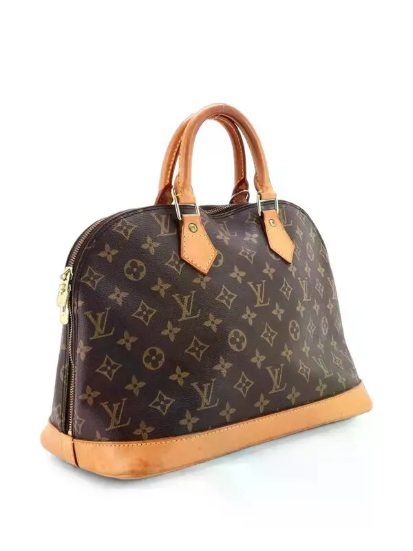 LOUIS VUITTON Vintage Alma Handbag Monogram Canvas Pm Satchel
