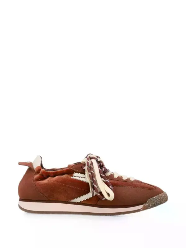 PURAAI Panelled Sneakers - Brown