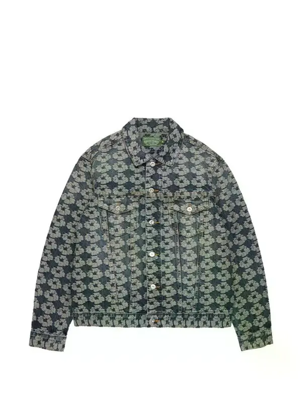 DENIM TEARS Jacquard Wreath Denim Jacket