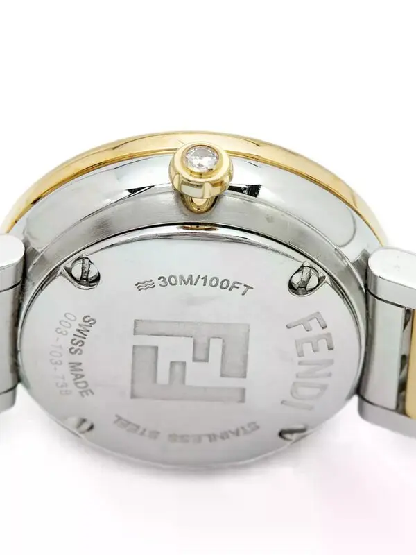 Fendi Two-tone Stainless Steel Quartz Watch