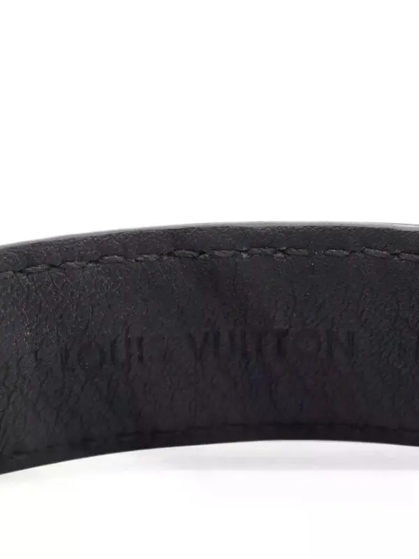LOUIS VUITTON 2018 Monogram Eclipse Slim Bracelet