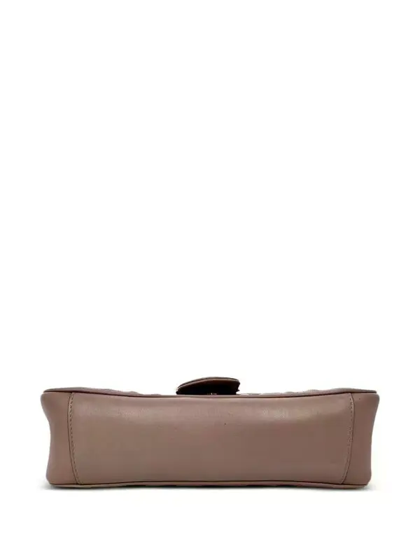 Gucci Gg Marmont Chevron Shoulder Bag - Pink