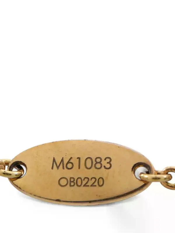 LOUIS VUITTON 2020 Plated Essential V Necklace Costume Necklace