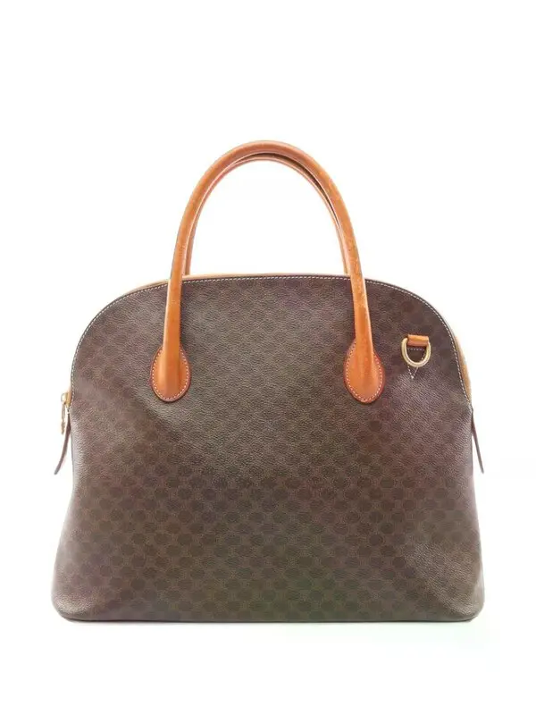 Celine Macadam Coated Canvas Dome Handbag