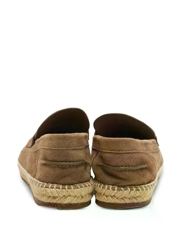Hermès Trip Suede Espadrille Loafers