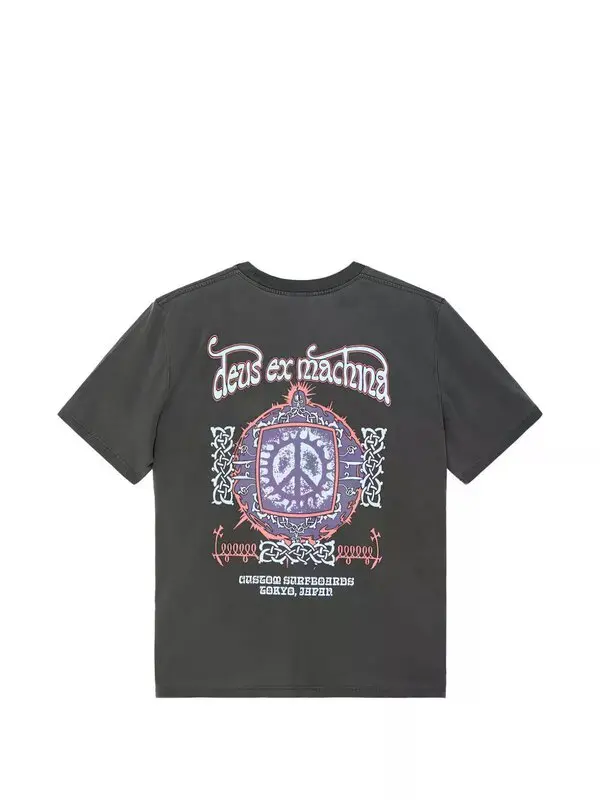 Deus Ex Machina Virtual Insanity Logo-print T-shirt