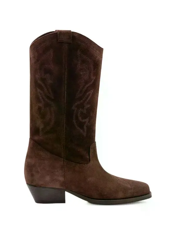 Ba&sh Western-style Suede Boots