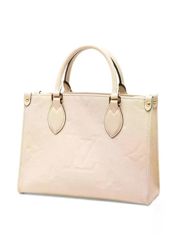 LOUIS VUITTON Monogram Empreinte Onthego Pm Satchel