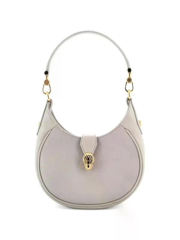 BVLGARI Serpenti Ellipse Crossbody Bag - Grey