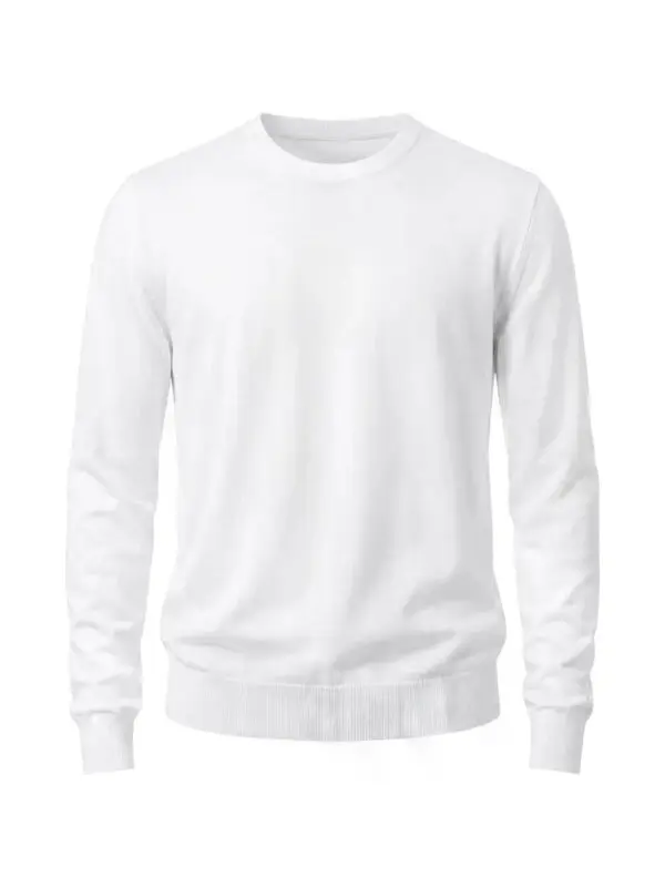 GRAN SASSO Ribbed-trim Crew-neck Sweater