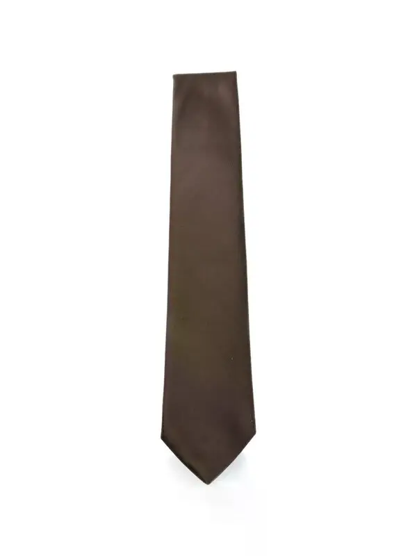 SAPIO Satin-finish Tie - Brown