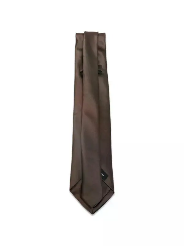 SAPIO Satin-finish Tie - Brown