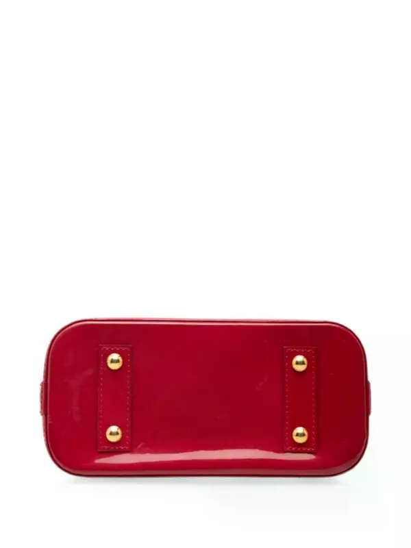 LOUIS VUITTON 2013 Monogram Vernis Alma Bb Satchel