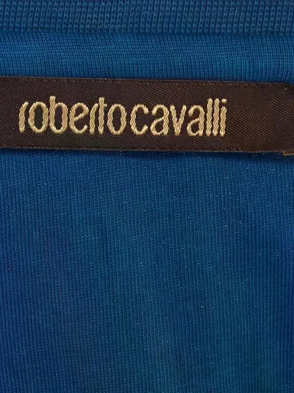 Roberto Cavalli Logo-print Crew-neck T-shirt