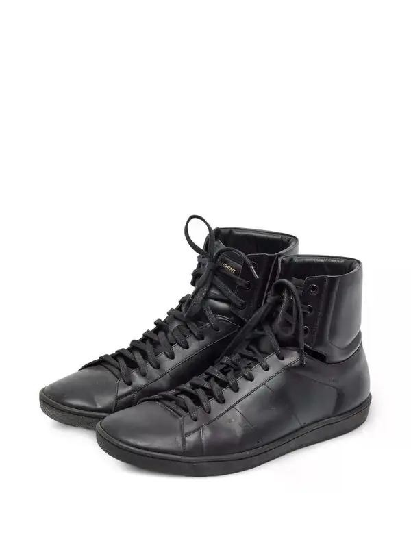 Saint Laurent Court Classic High-top Sneakers