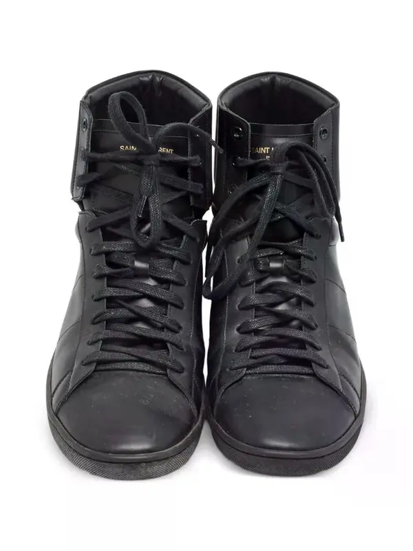 Saint Laurent Court Classic High-top Sneakers