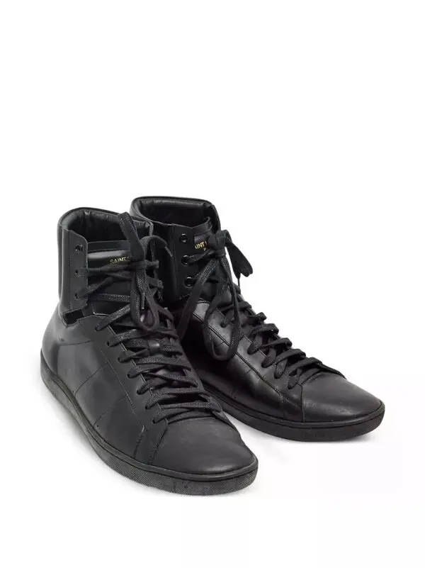 Saint Laurent Court Classic High-top Sneakers