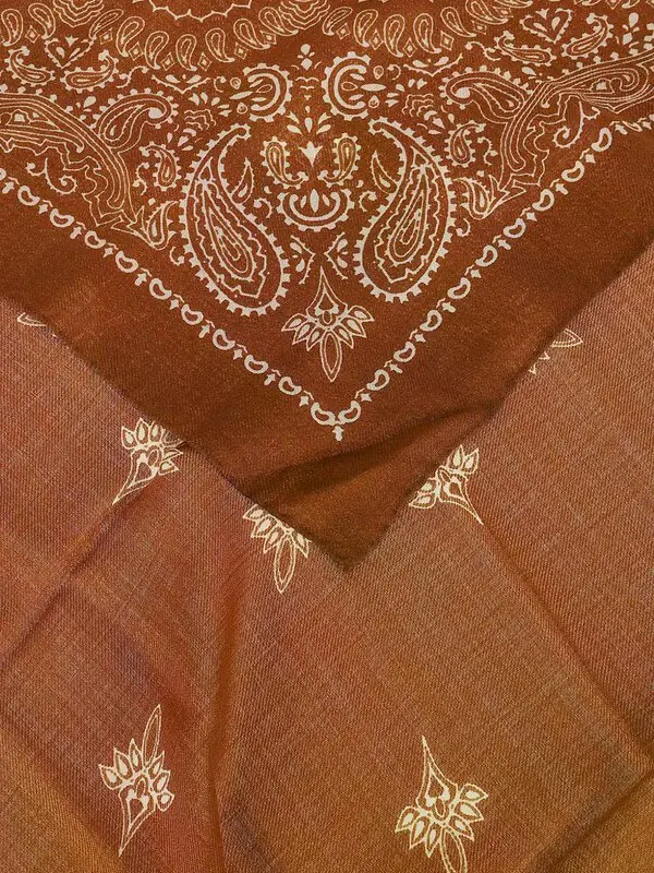 Destin Judy Paisley-print Wool Scarf