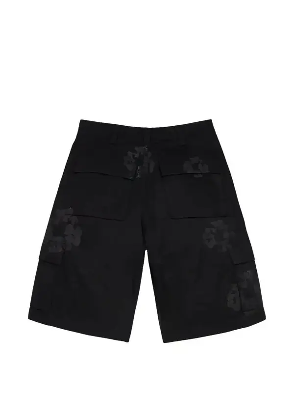 DENIM TEARS Mono Wreath Cargo Shorts