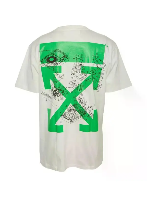 Off-White Graphic-print Crew-neck T-shirt