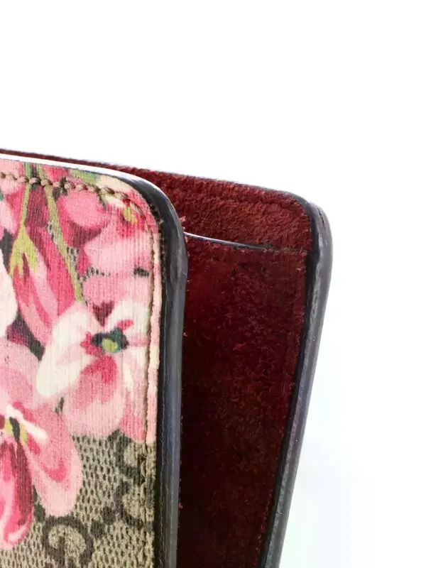 Gucci Blooms Print Gg Coated Canvas Mini Shoulder Bag