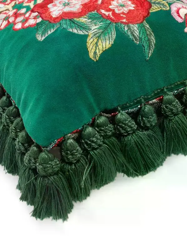 Gucci Tiger-embroidered Pillow