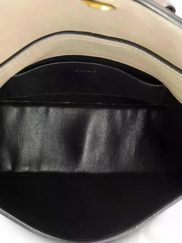 Chloé Nile Leather Mini Crossbody Bag - Grey