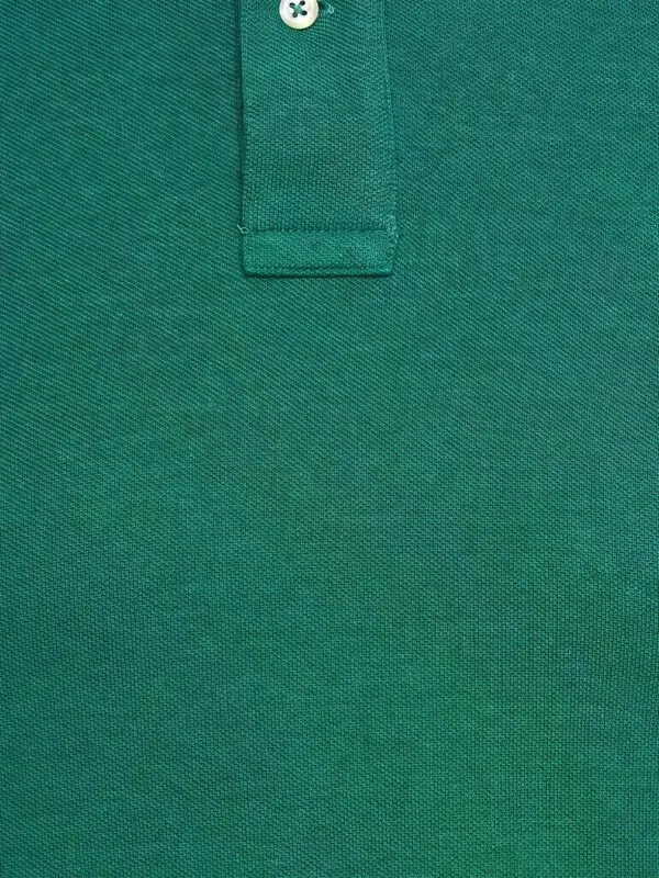 Polo Ralph Lauren Lauren Piqué-knit Slim-fit Polo Shirt - Green