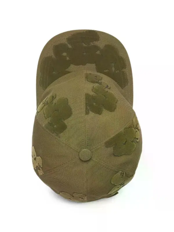 DENIM TEARS Cotton Wreath Flocked Cap