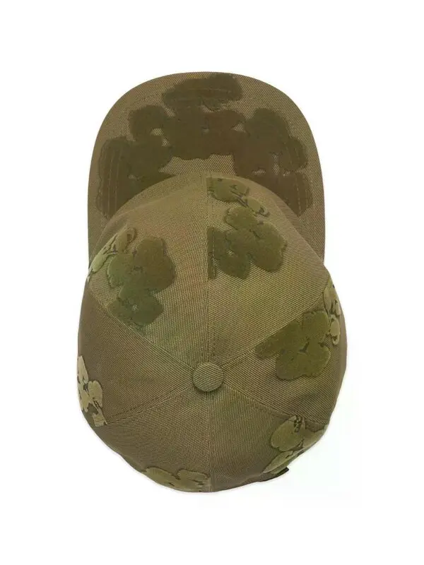 DENIM TEARS Cotton Wreath Flocked Cap