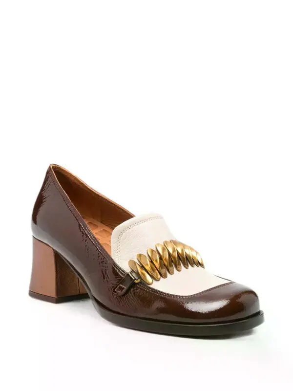 Chie Mihara Patent Leather Pumps - Brown