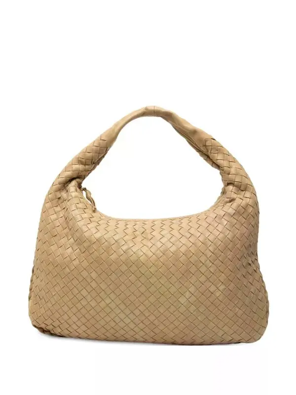Bottega Veneta 2007 Small Nappa Intrecciato Veneta Hobo Bag - Neutrals