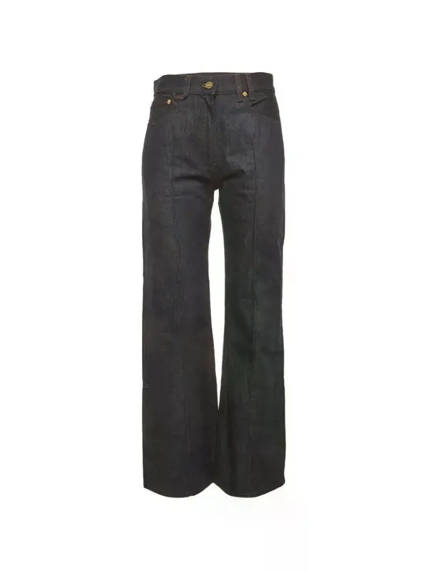 Jacquemus Le De Nîmes Bordado Straight-leg Jeans
