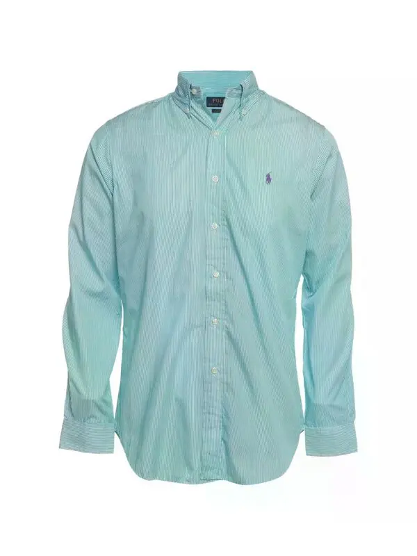Polo Ralph Lauren Striped Cotton Shirt - Green